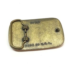 Vintage | Accessories | Vintage Red Sparrow Embossed Bronze Belt Buckle ...